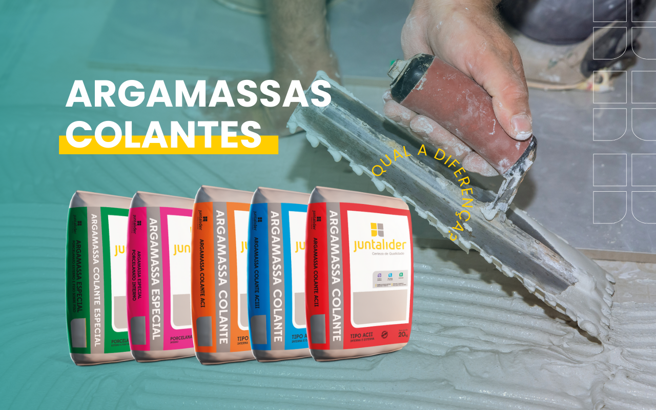 Diferença entre as argamassas colantes: Qual é ideal para seu projeto?